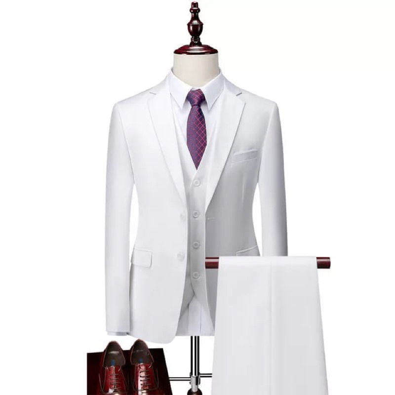 Jual GLORY-JAS WEDDING SEMI WOL SATU SET CELANA SETELAN JAS PENGANTIN ...