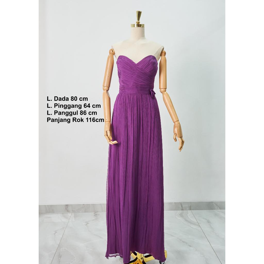 Jual Gaun Pesta Gaun Malam PRELOVED GOOD CONDITION LIKE NEW #1 | Shopee ...