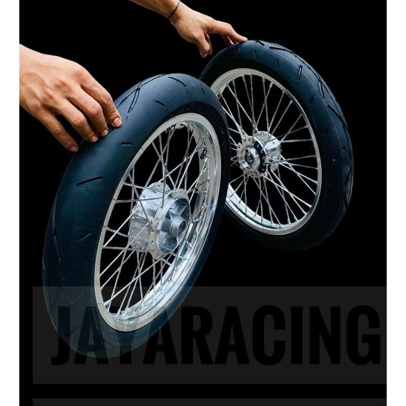 Jual VELG SCARLET MODEL TK JAPAN SET BAN DONAT TUBLES ROAD RACE SHOGUN ...
