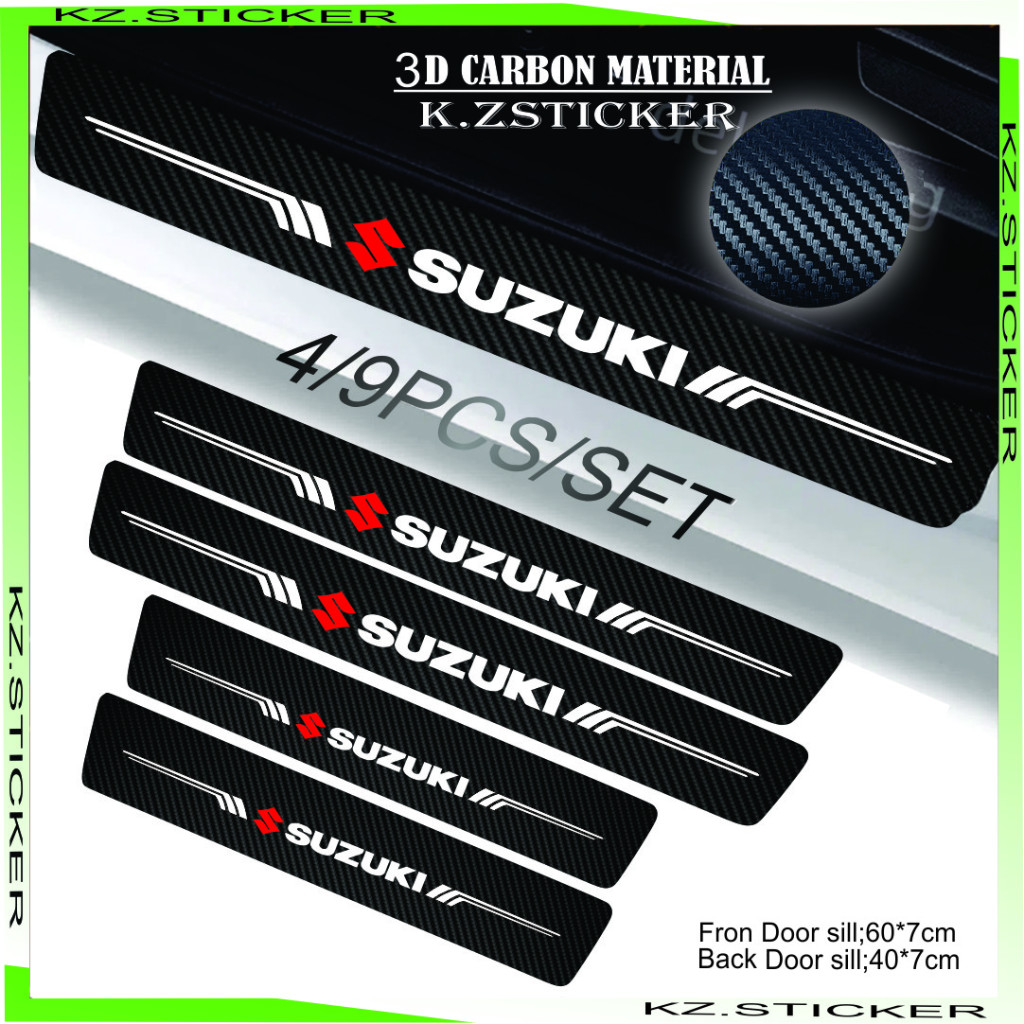 Jual Stiker Pelindung Pintu Mobil Suzuki All Tipe Sport 3D Door Sill ...