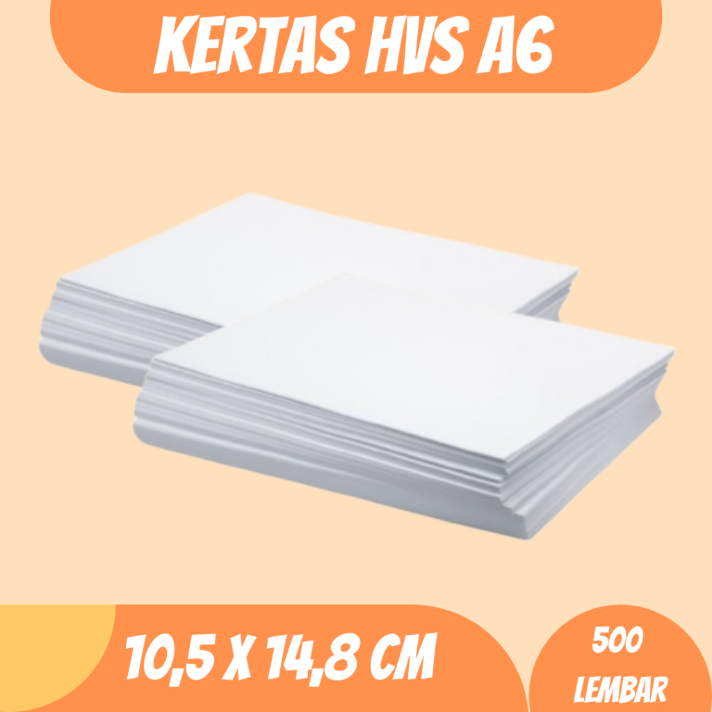Jual Kertas Hvs A6 Print Label Resi Pengiriman Olshop | Shopee Indonesia