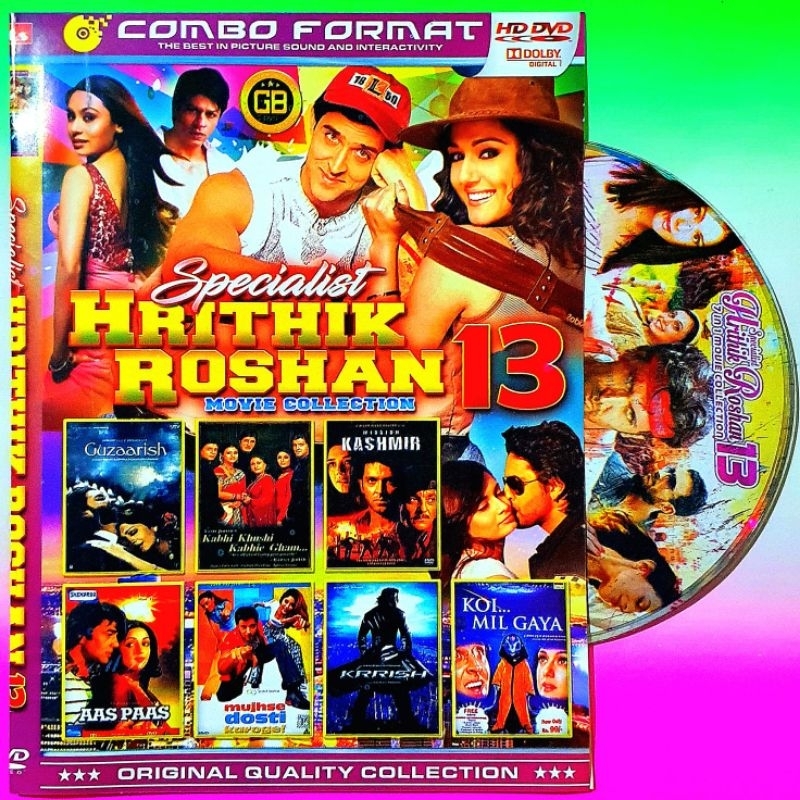 Jual KASET FILM KOLEKSI CAMPURAN FILM INDIA HRITHIK ROSHAN -FILM INDIA ...