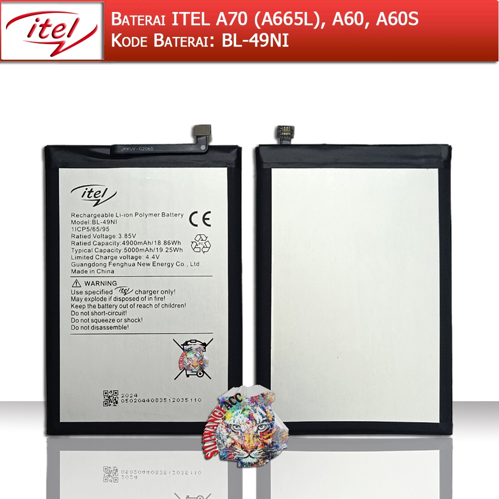 Jual Baterai Itel S23 S655L A70 A665L A60 A60S BL49NI | Shopee Indonesia