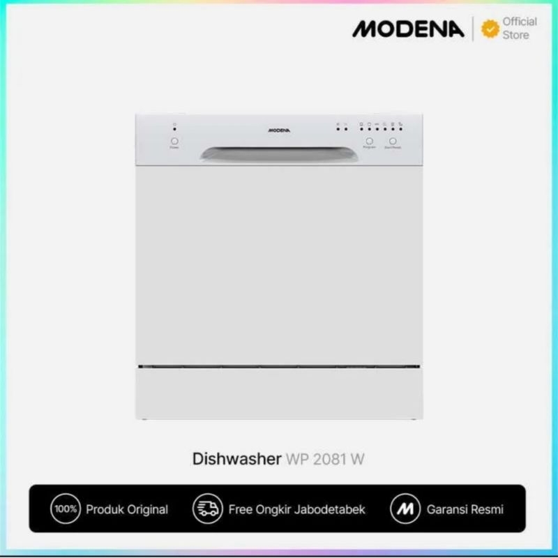 Jual Modena Dishwasher WP 2081 W - WP2081W - WP 2081W | Shopee Indonesia