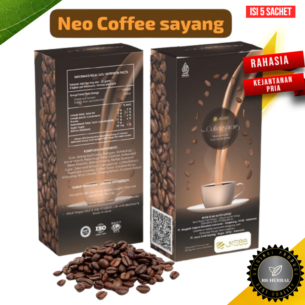 Jual NEO KOPI SAYANG /KOPI SAYANG stamina pria herbal original BPOM ...