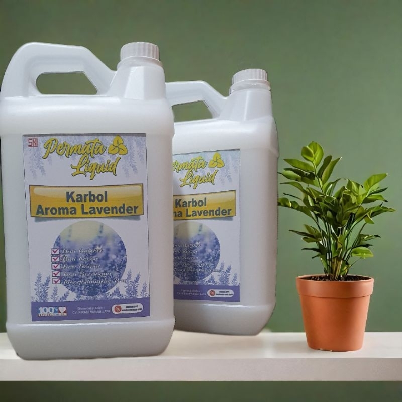 Jual PERMATA LIQUID Sabun Pel Lantai Aroma Lavender Jrigen 5 Liter ...