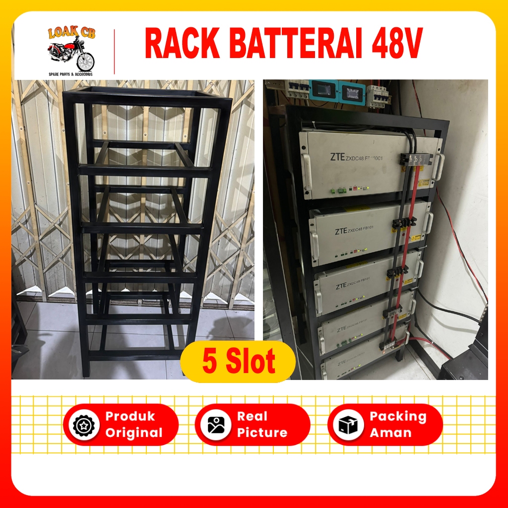 Jual LCB Bracket rack rak baterai batterai LIFEPO4 48v ZTE 100Ah FB101 ...