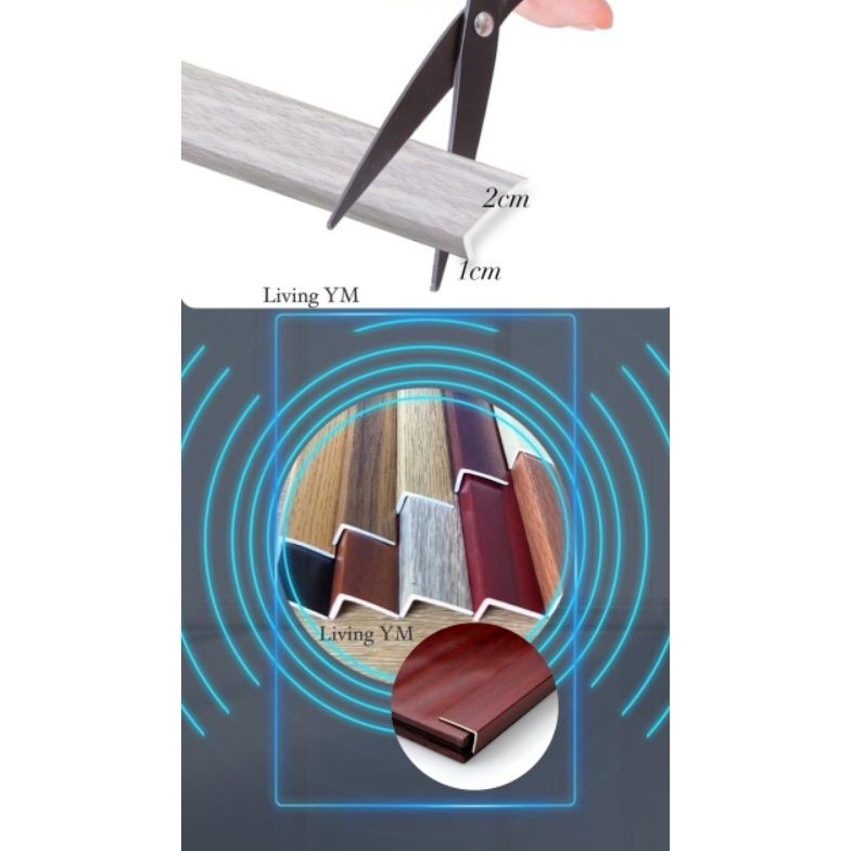 Jual Order LIST SUDUT SIKU LIST PENUTUP ATAS WPC WALLPANEL LANTAI ...