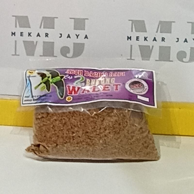 Jual Abon Cap Burung 2 Burung Walet 250gram Taburan Topping Murah ...