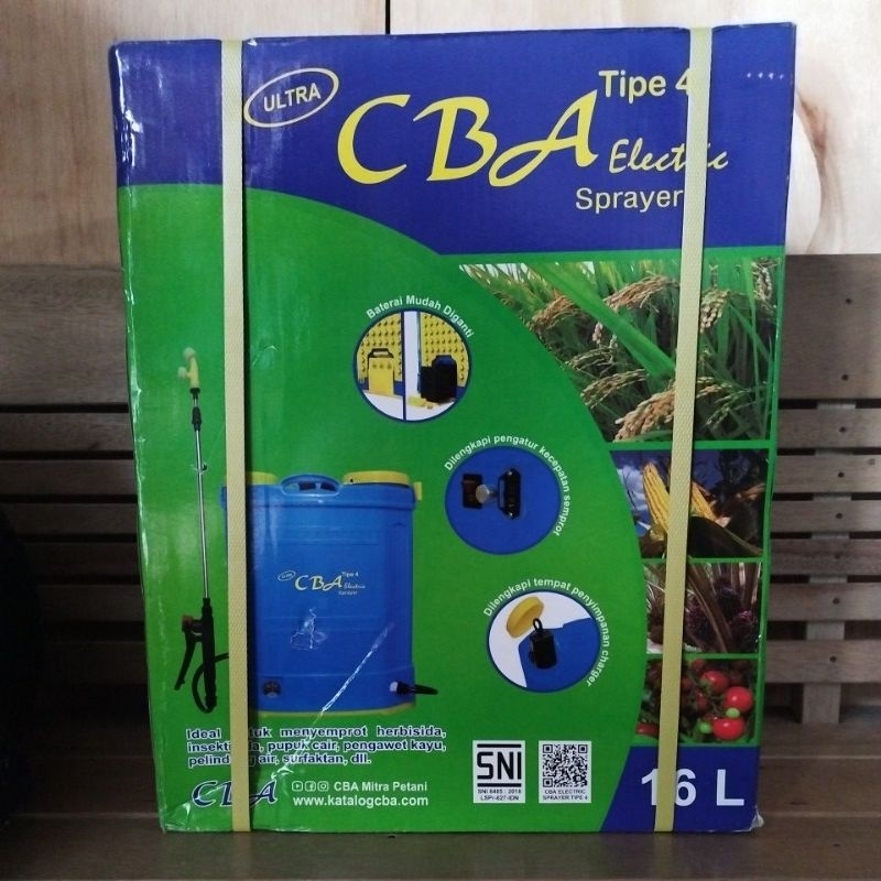Jual Tangki Semprot Sprayer Elektrik CBA Tipe 4 16L - Disinfektan 16L ...