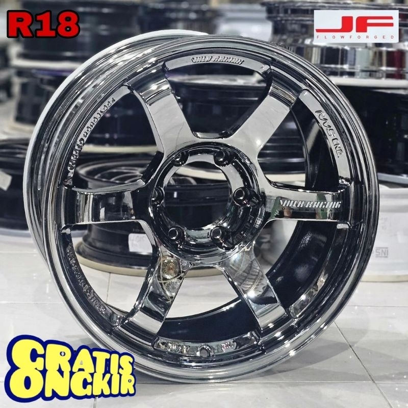 Jual velg racing mobil 18 TE37 FLOW FORMING velg racing mobil r18 velg racing Pajero Fortuner ...