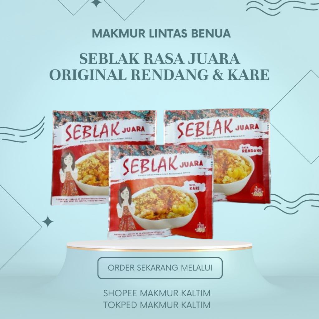 Jual Seblak Juara rasa Original/Kare/Rendang | Shopee Indonesia
