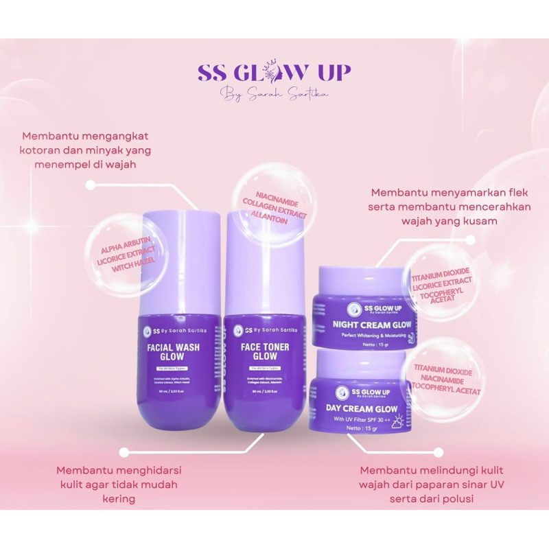 Jual SS Glow Up untuk normal / Flek | Shopee Indonesia