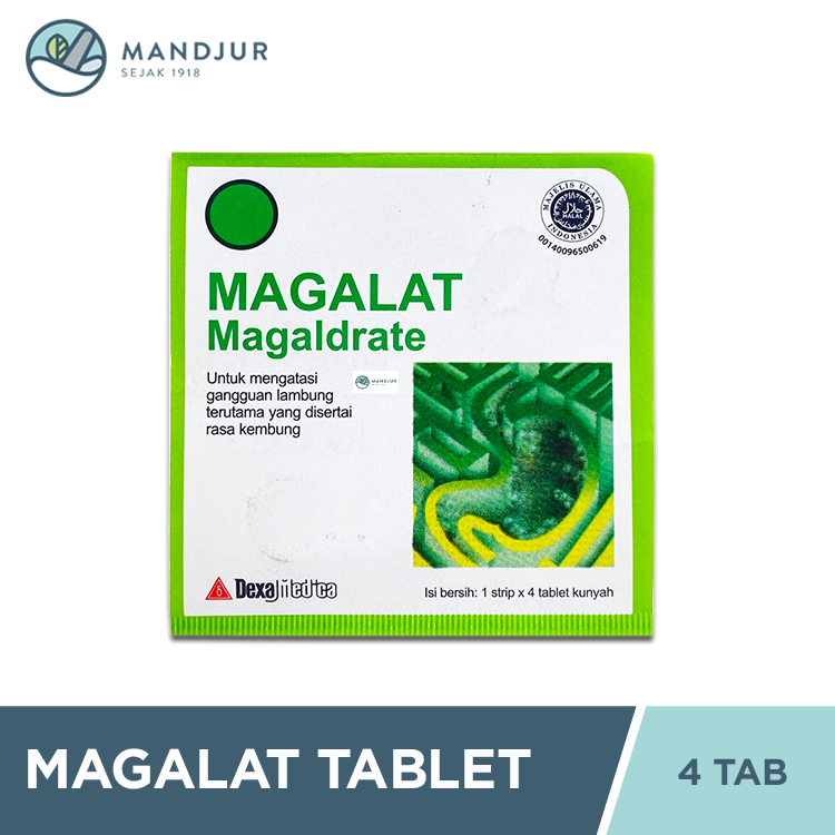 Jual Magalat 4 Tablet - Obat Gangguan Lambung | Shopee Indonesia