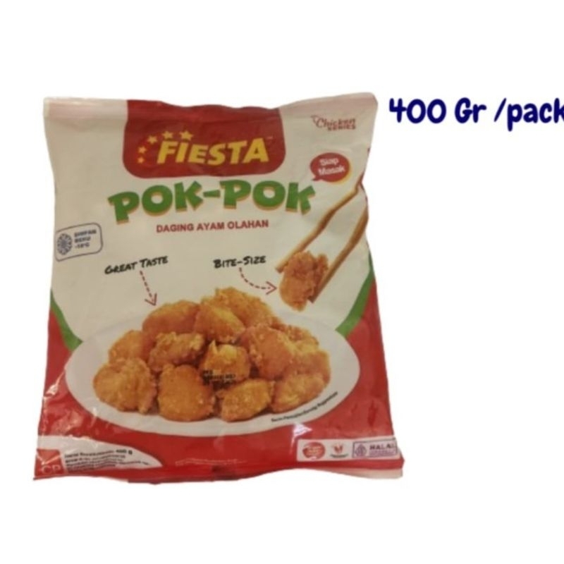Jual FIESTA Pok Pok 400gram | Daging Ayam Olahan Frozen Food | pokpok ...