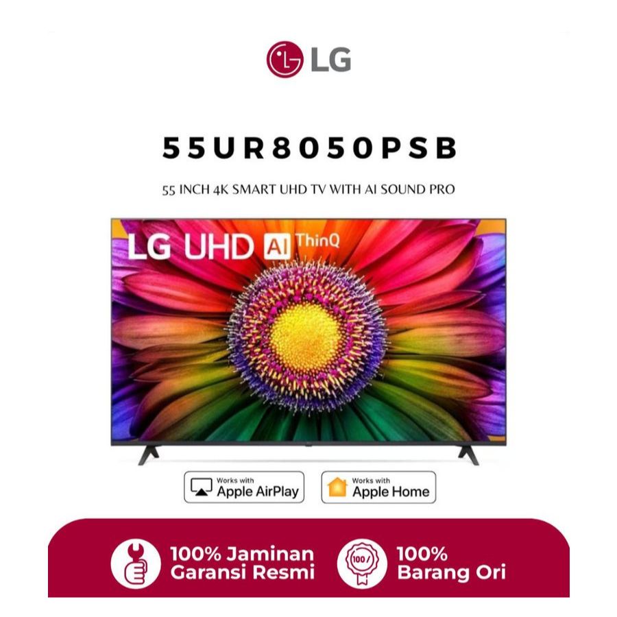 Jual LG Smart TV 55UR8050 UHD TV 4K 55 Inch 55UR8050PSB | Shopee Indonesia