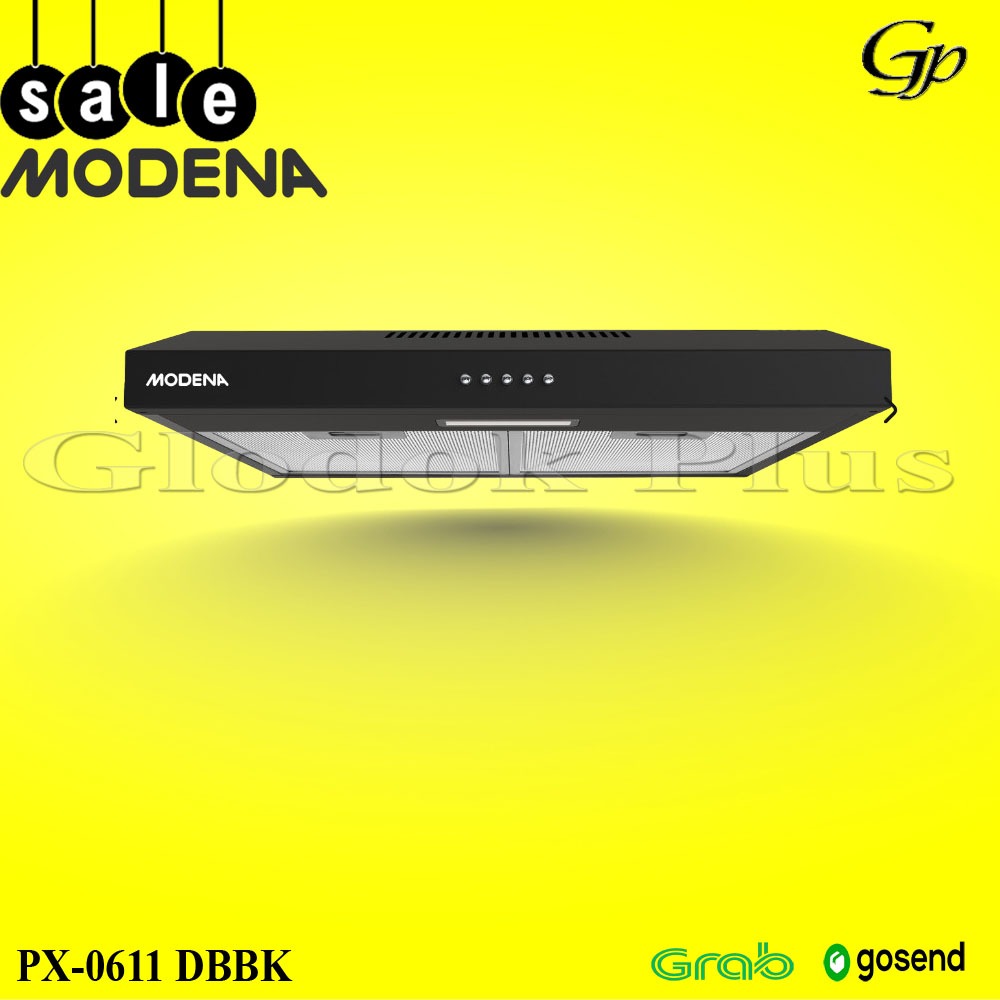 Jual modena px 0611 dbbk cooker hood slim 0611dbbk 60cm px0611dbbk px0611 tudung hisap 60 cm ...