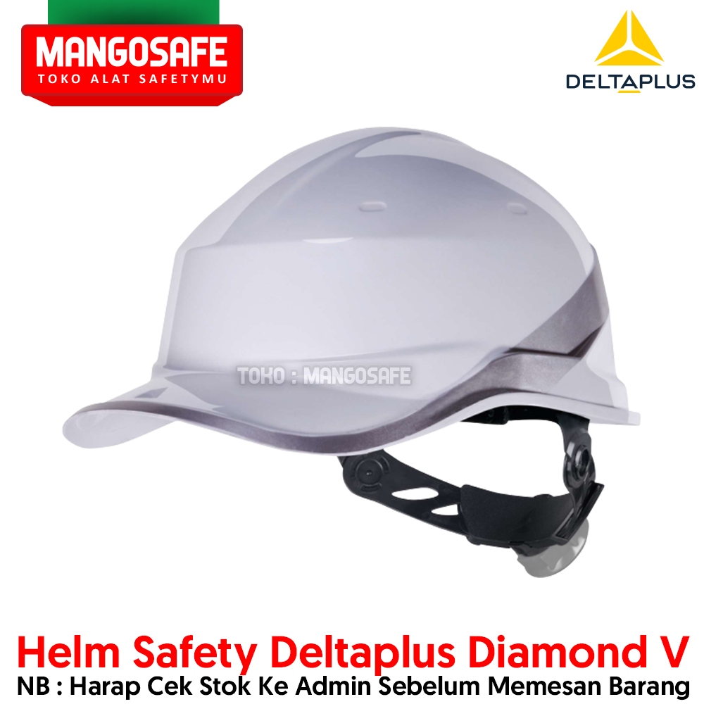 Jual Helm Proyek Deltaplus Venitex Diamond V Putih / Safety Helmet ...
