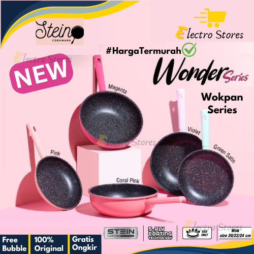 Jual Steincookware Wonder Series Wok Pan || Panci Penggoreng / Teflon Anti Lengket Stein Wok pan ...