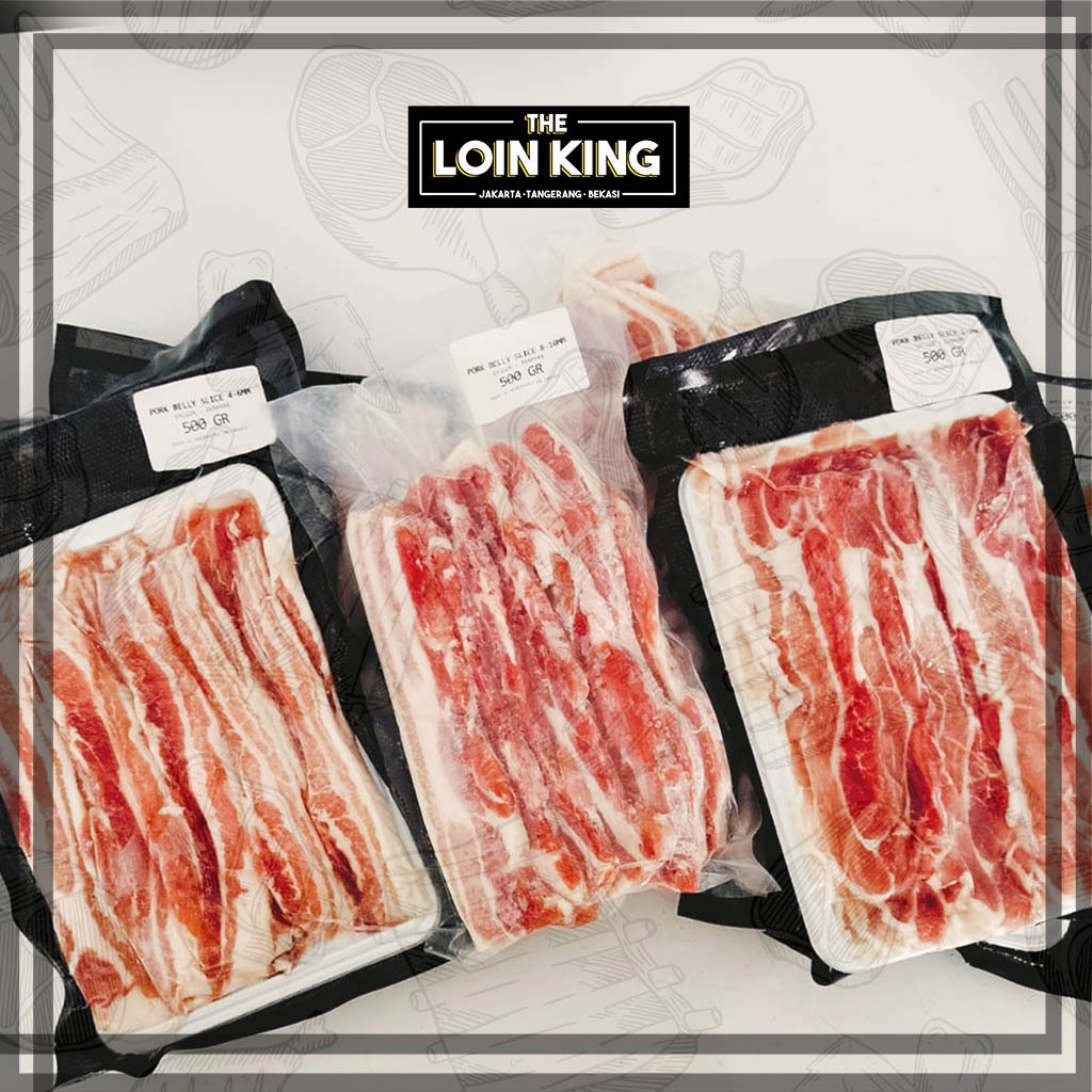 Jual Samgyeopsal Korean Sliced Pork Belly Premium 500gr Daging Babi ...