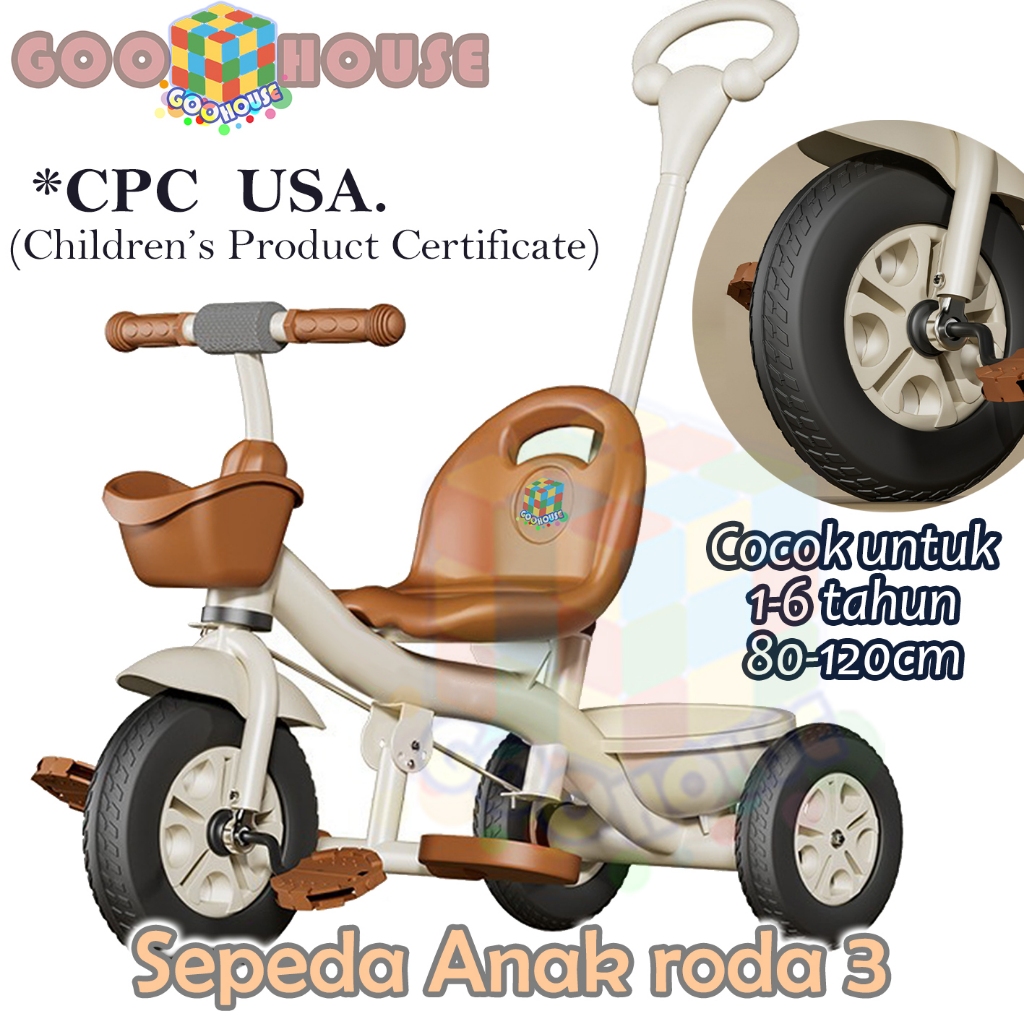 Jual 2 in 1 Sepeda anak roda 3 anak Sepeda Keseimbangan Bayi Sepeda ...