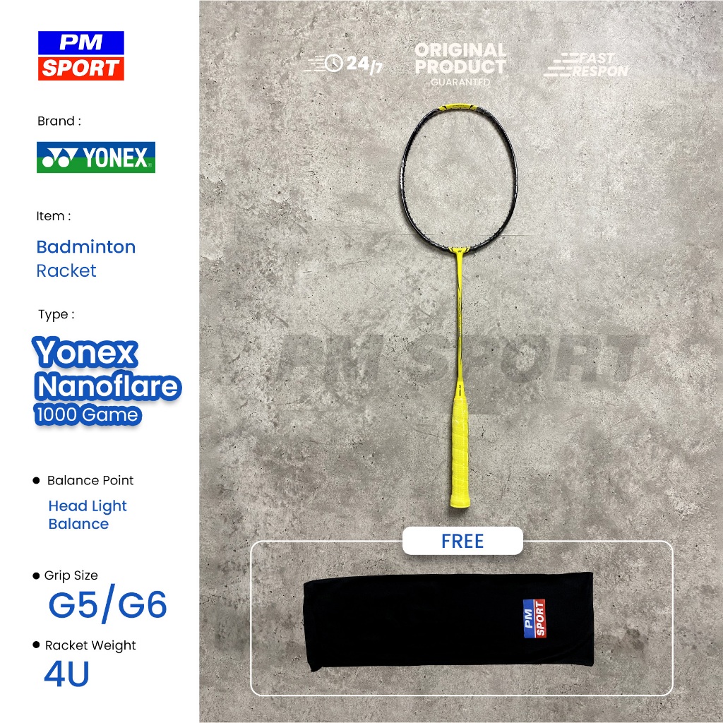Jual RAKET BADMINTON / BULUTANGKIS YONEX NANOFLARE 1000 GAME ORIGINAL | Shopee Indonesia