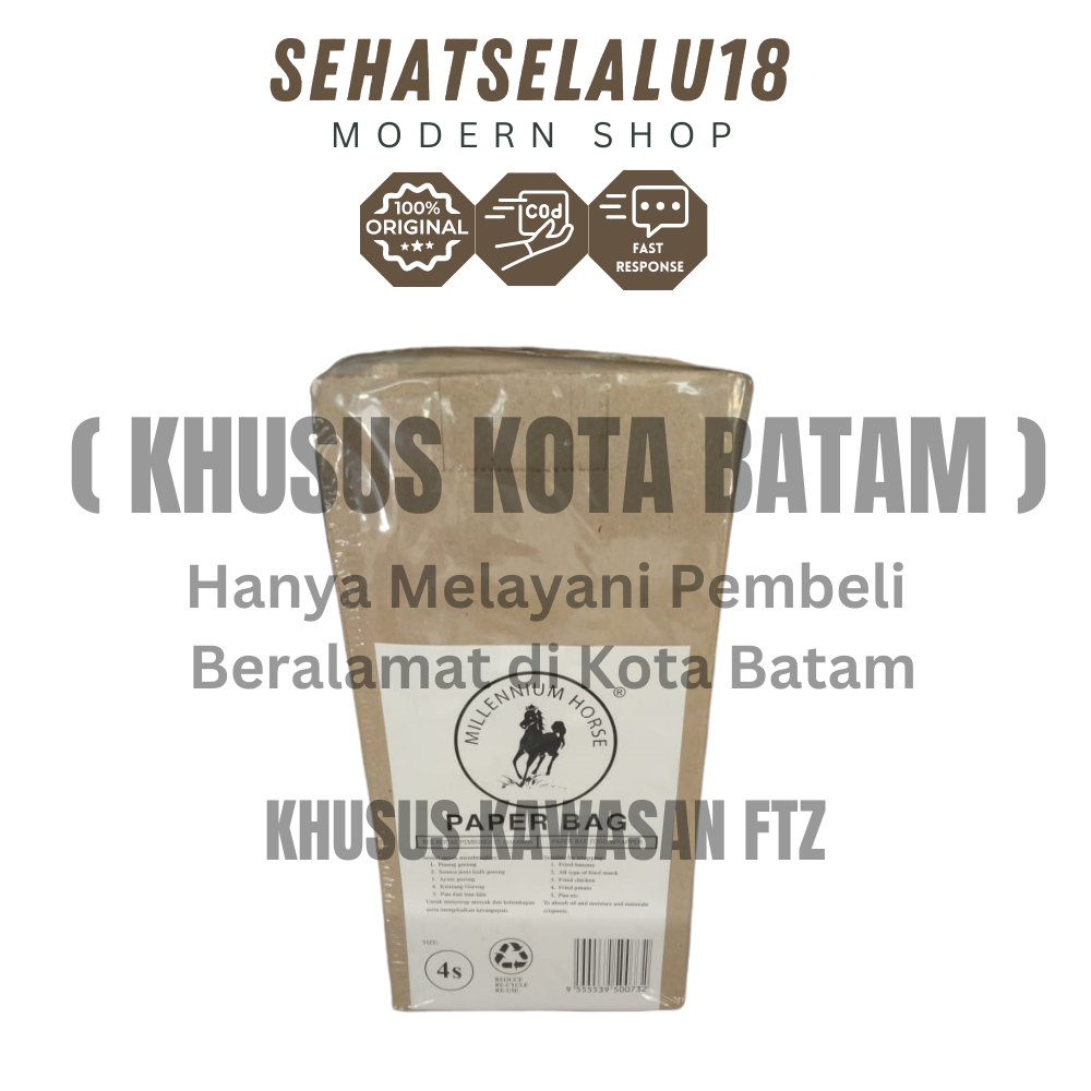 Jual Paper Bag Makanan Transparan 4S - 100 Lembar - Harga Terjangkau ...