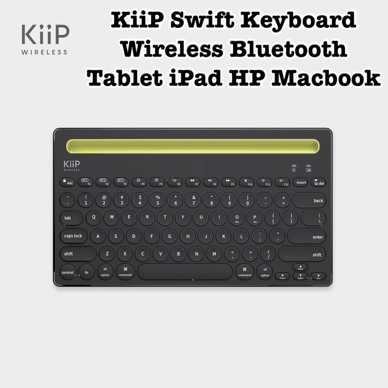 Jual KiiP Swift Keyboard Wireless Bluetooth Multi Universal Laptop HP ...