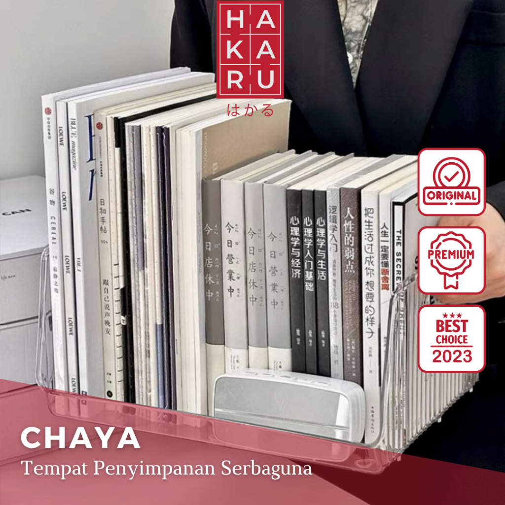 Jual 【HAKARU】CHAYA Rak Meja Skincare Plastik Organizer Kosmetik Acrylic ...