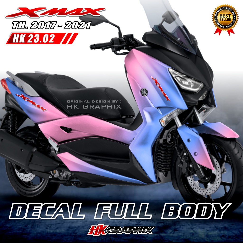 Jual Decal Sticker XMAX Old Full Body 2017 2018 2019 2020 2021 XMAX 250 ...