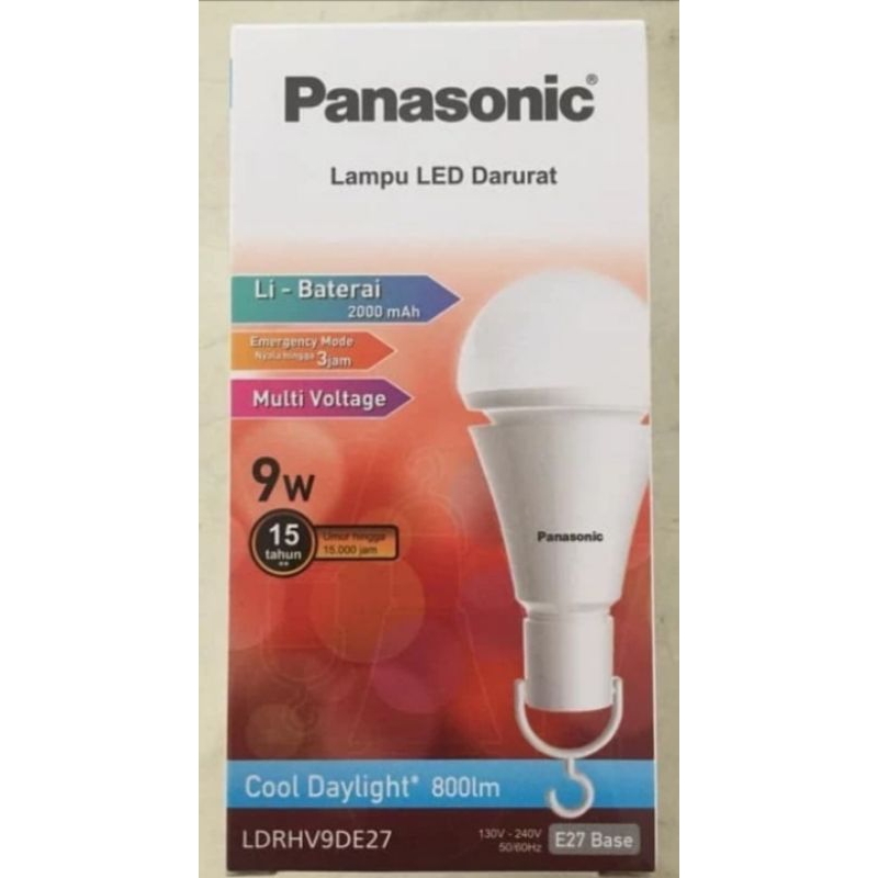 Jual Lampu Darurat Led Panasonic Emergency Light 9 Watt | Shopee Indonesia