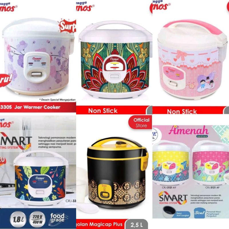 Jual MAGICOM COSMOS 1,8L/2L/2,5L | Shopee Indonesia