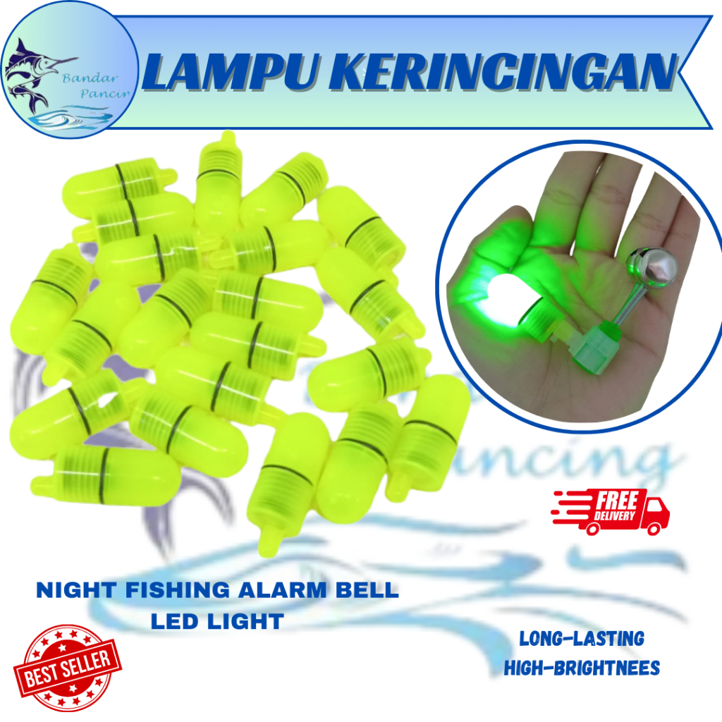 Jual Lampu LED + Batrai Untuk Kerincingan Atau Penerang Bell Alarm ...