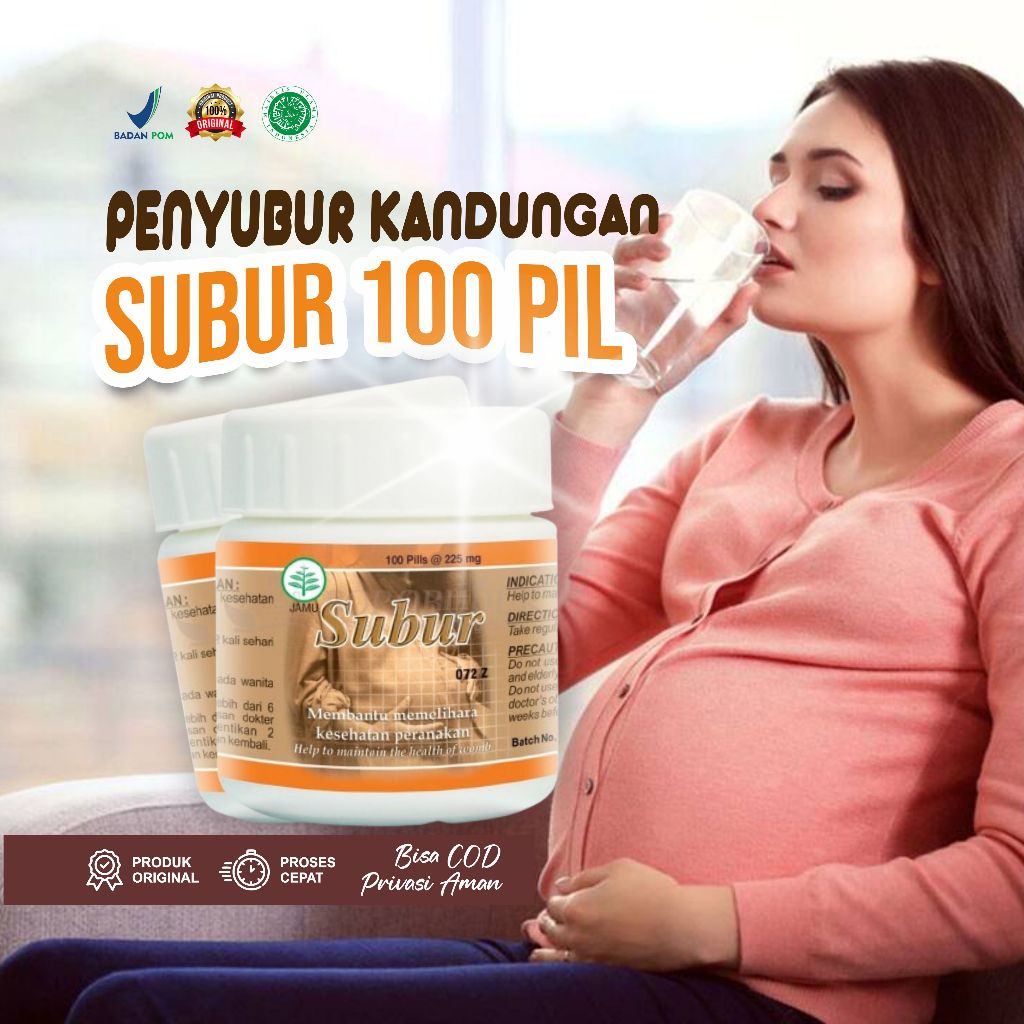 Jual SUBUR 100 PIL Borobudur Herbal Untuk Kesehatan Rahim dan ...