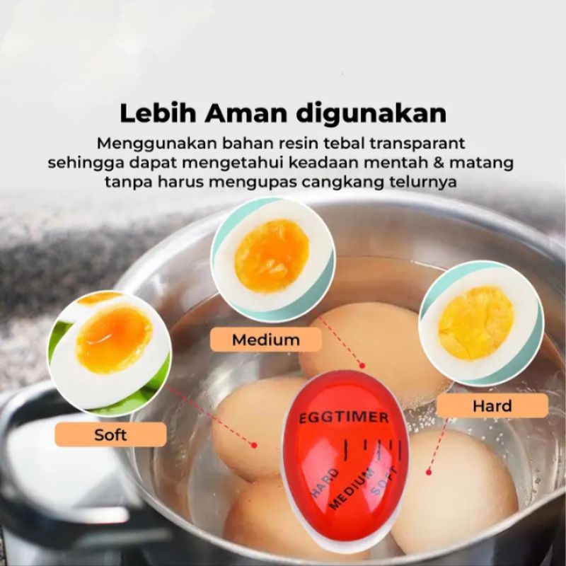 Jual Alat Pengukur Suhu Egg Timer Pengukur Kematangan Telur Untuk Dapur ...