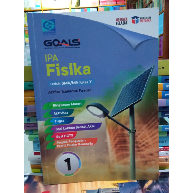 Jual BUKU GOALS IPA FISIKA UNTUK SMA KELAS 10 KURIKULUM MERDEKA GRAFINDO | Shopee Indonesia