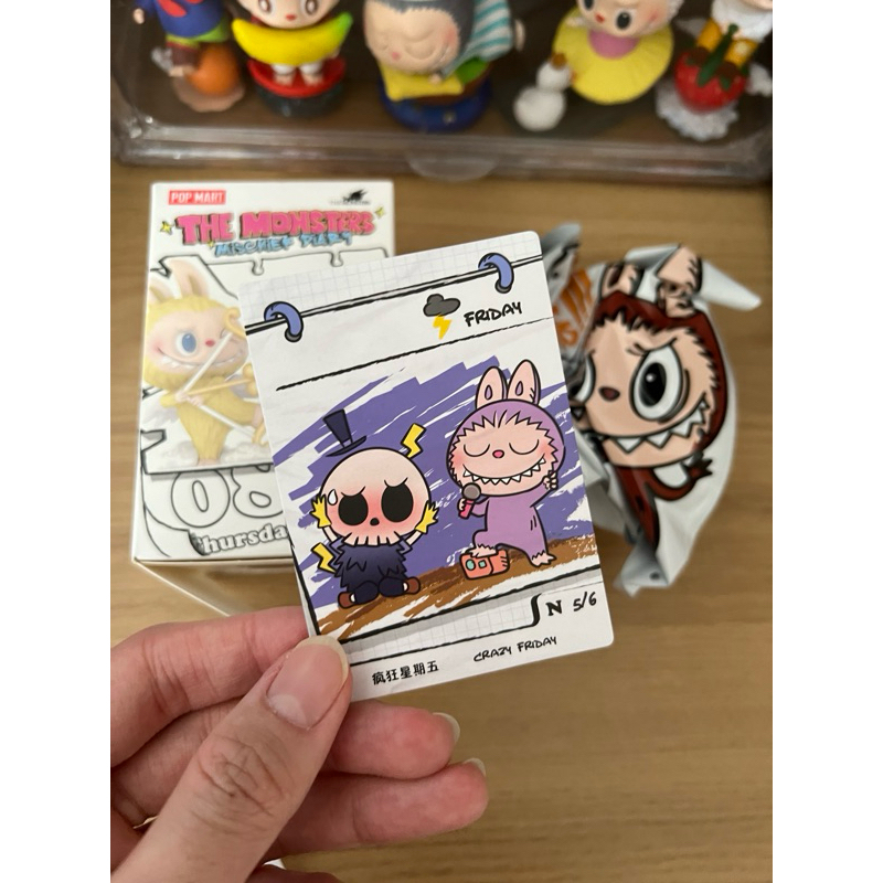 Jual THE MONSTERS Labubu Mischief Diary - Crazy Friday | Shopee Indonesia