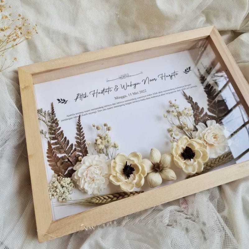 Jual RUSTIC Polos Bingkai Mahar (TANPA UANG MAINAN) | Shopee Indonesia