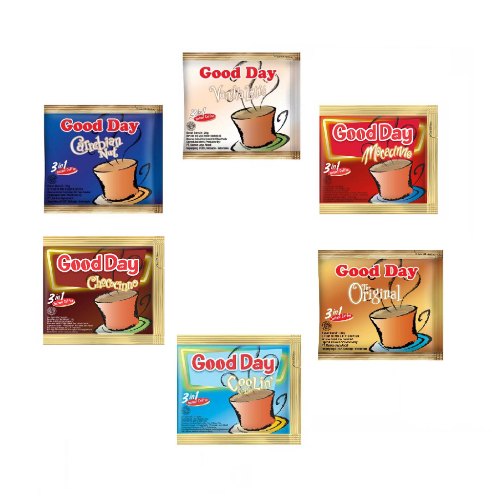Jual Good Day Coffee ( 6 Varian ) | Shopee Indonesia