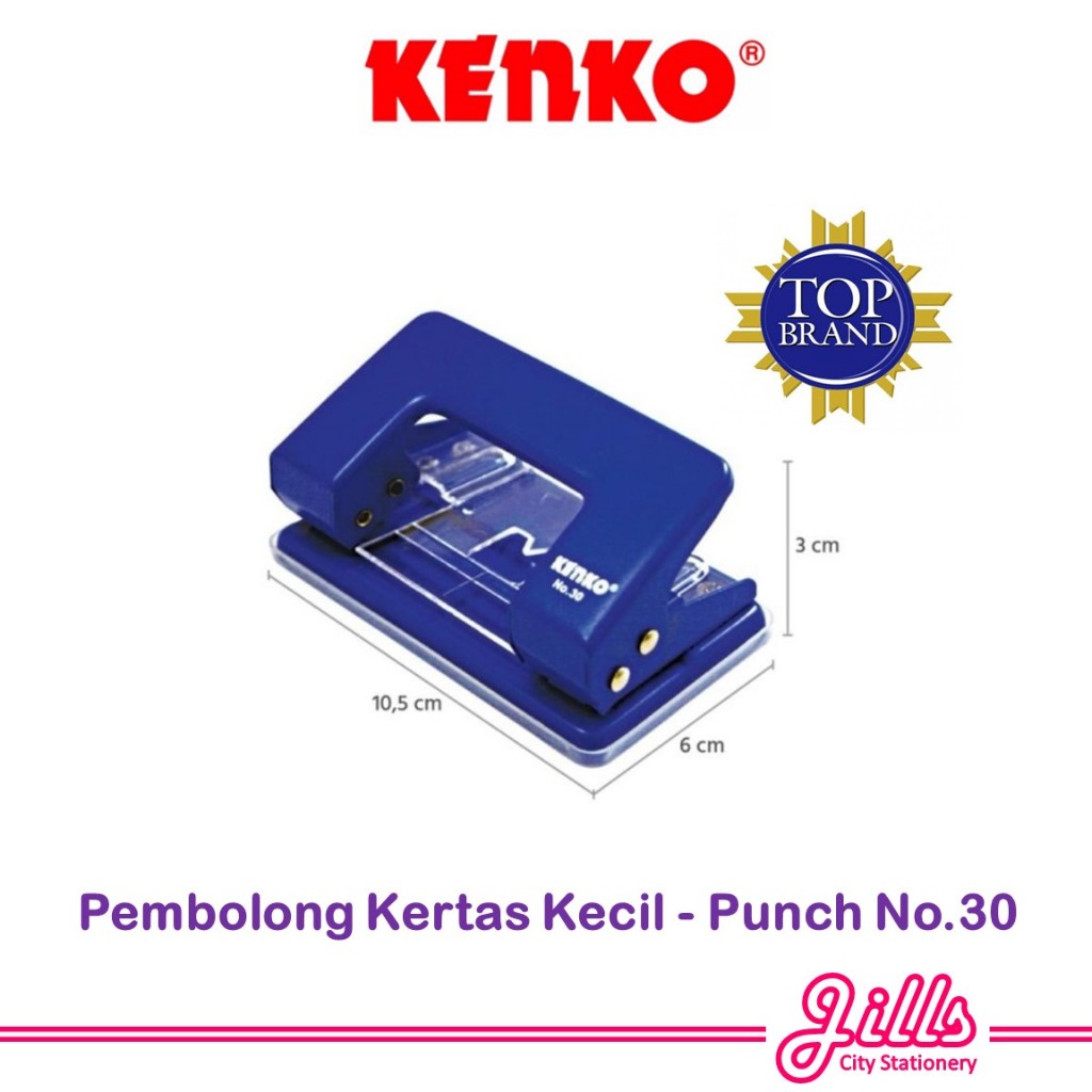 Jual Kenko Pembolong Kertas Kecil / Punch No.30 | Shopee Indonesia