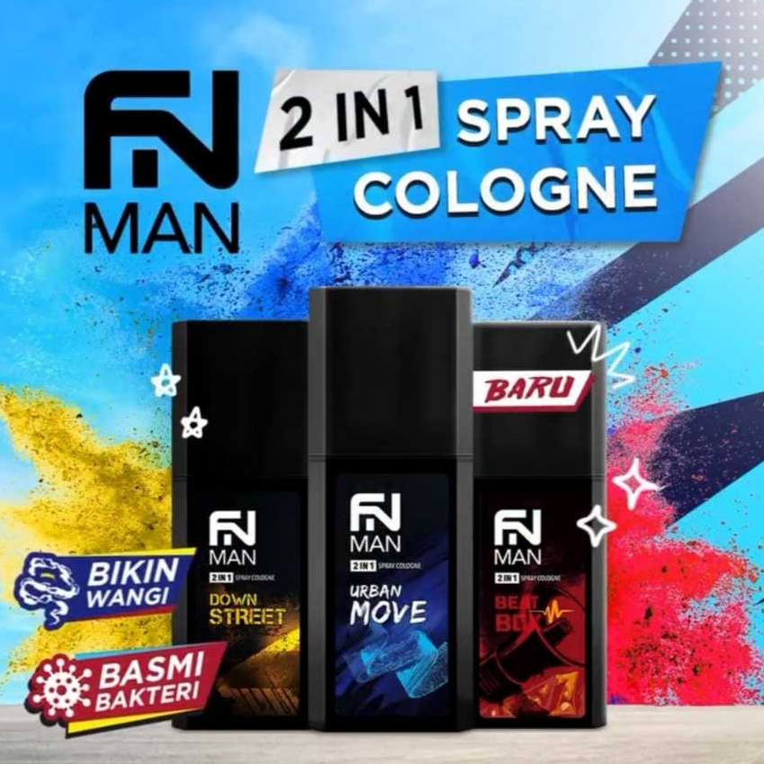 Jual FN Fres n Natural Man 2in1 Spray Cologne Masculine 115ml | Shopee ...