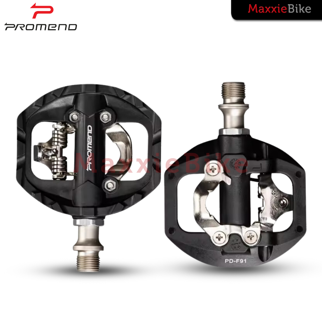 Jual PROMEND PD F91 Pedal Sepeda Cleat MTB Bike Self Locking SPD-SL Cleat Set | Shopee Indonesia