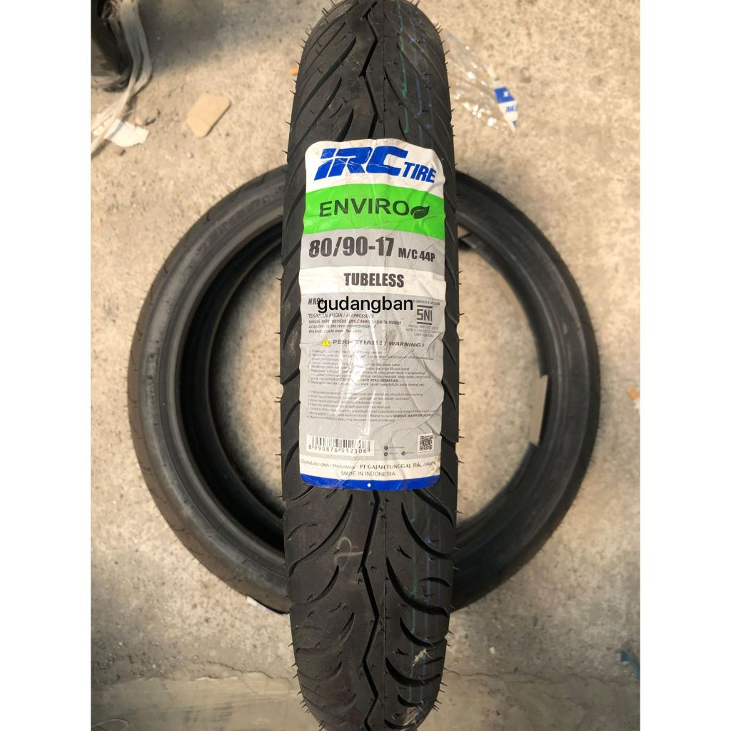 Jual ( TUBELLES ) 80 / 90 - 17 ENVIRO NR91 Ban Luar motor bebek revo ...