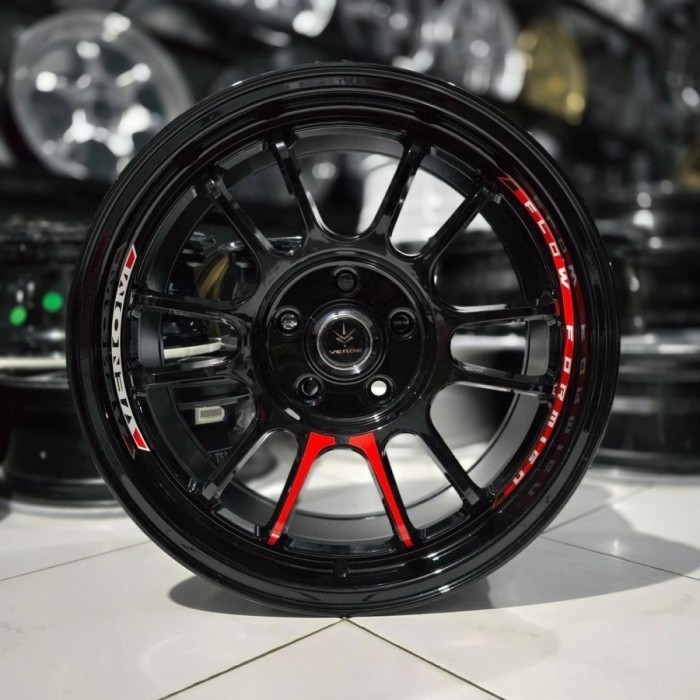 Jual velg racing VENOM FLOW FORM R17 velg ring 17 rush xpander terios hrv velg racing VENOM FLOW ...