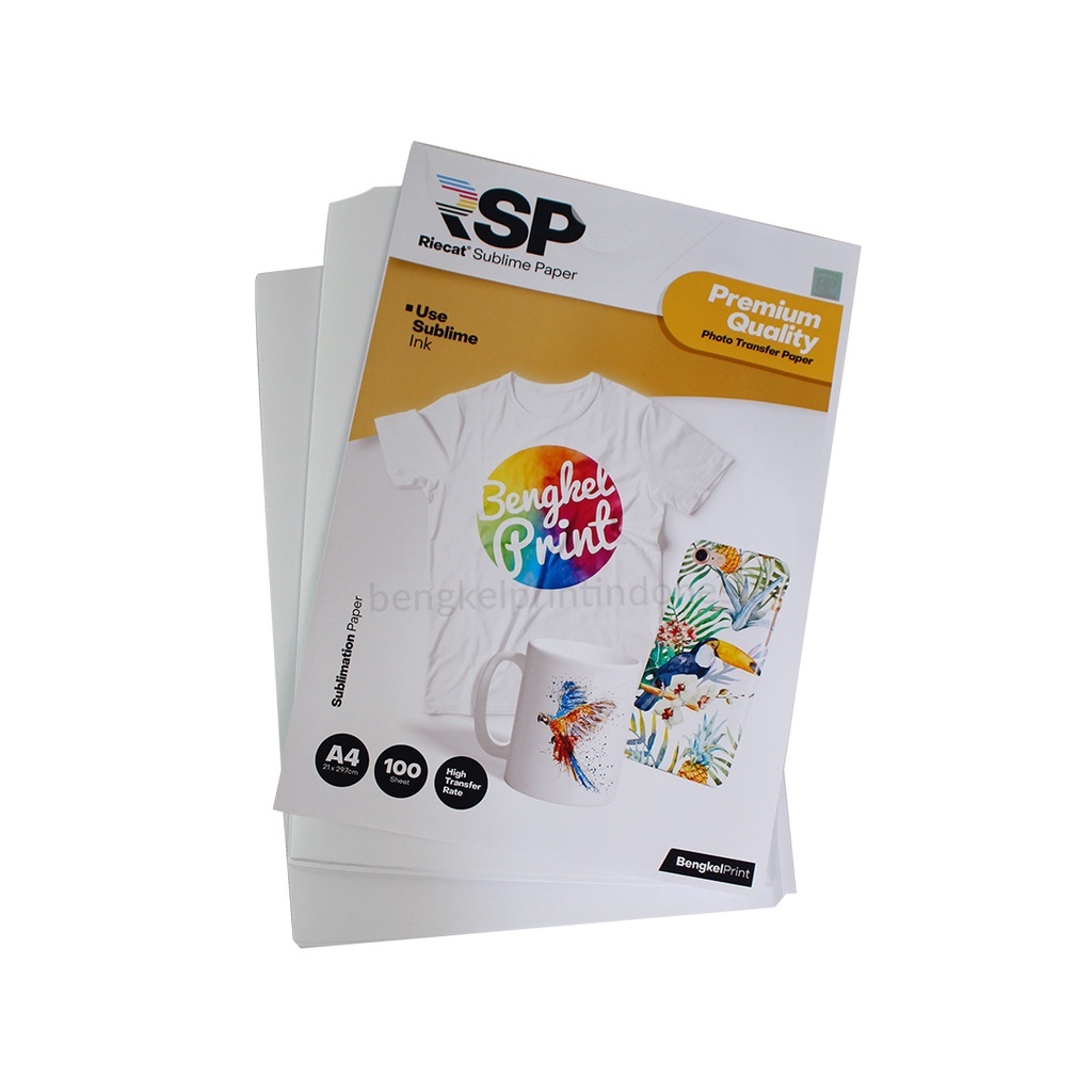 Jual Kertas Sublimasi Riecat Sublim Paper Hasil Pekat - A4 100lembar ...