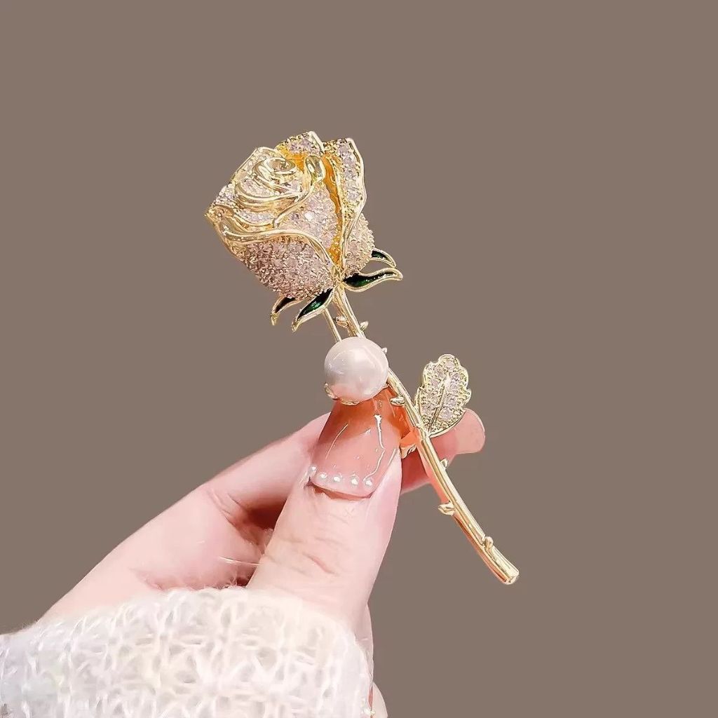Jual (BELI 2 DAPAT BONUS) BR09 - Bross Wanita Roses Mutiara Gaya ...