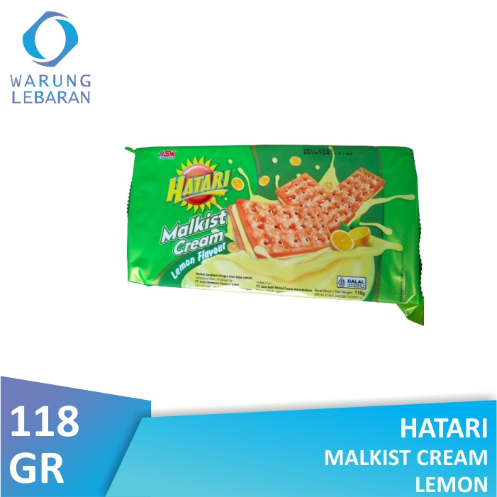 Jual Hatari Malkist Cream Lemon 118gr | Shopee Indonesia