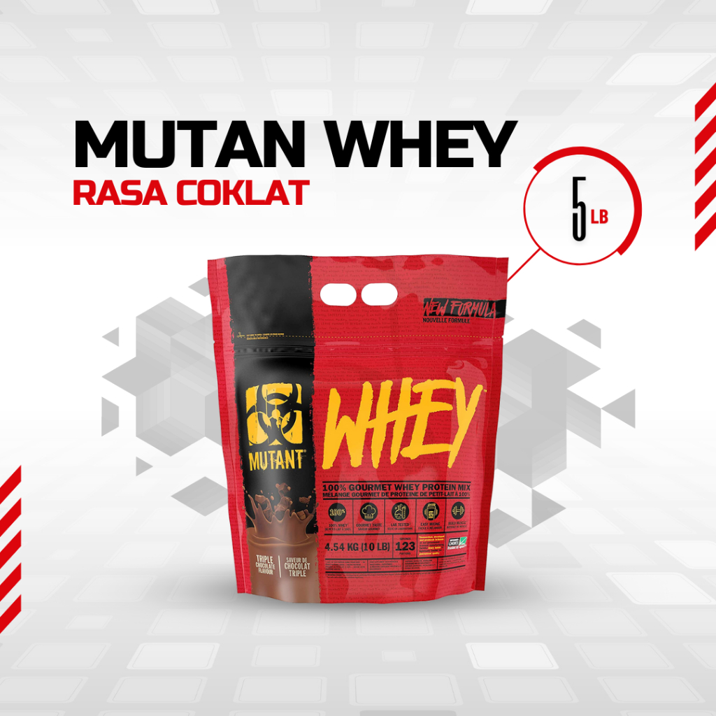 Jual Mutant Whey Protein 5 lbs Protein Isolate | Shopee Indonesia