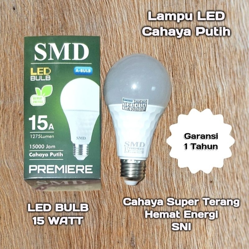 Jual Lampu LED 15W SMD Premiere Garansi 1 Tahun | Shopee Indonesia