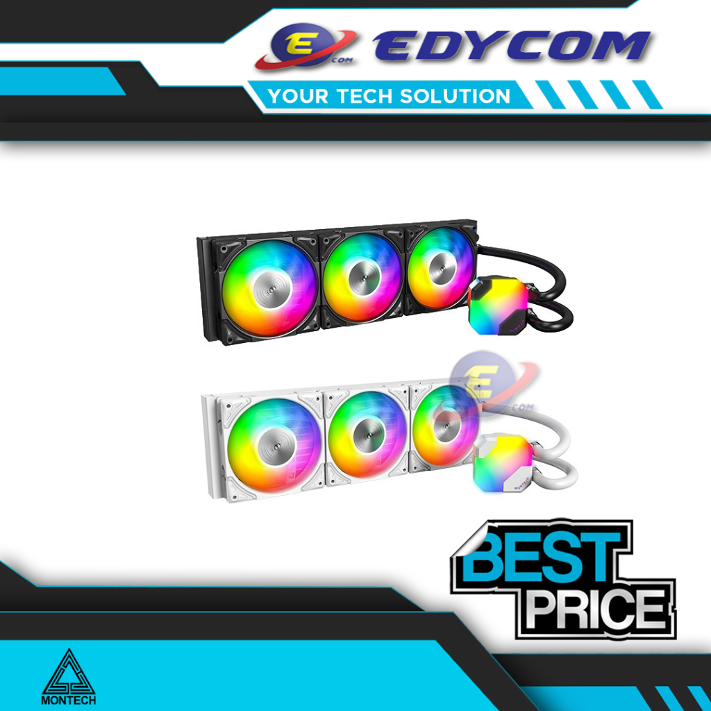 Jual MONTECH HYPERFLOW 360 ARGB - 360MM Liquid CPU Cooler | Shopee ...